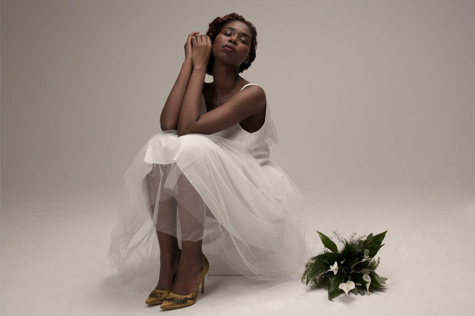 Romantic Minimalist Bridal Shoot - Seni Dey